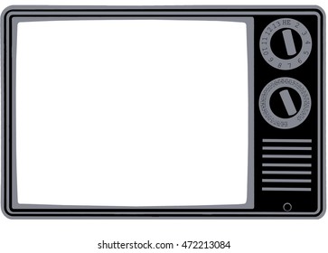 Old Tv Frame Stock Illustration 472213084 | Shutterstock