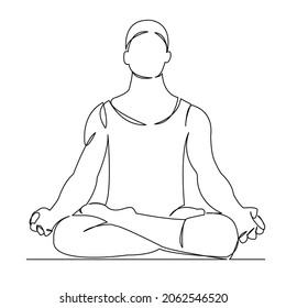 4,198 Meditating outline man Images, Stock Photos & Vectors | Shutterstock