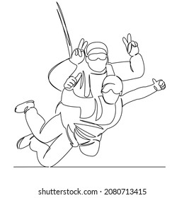1,991 Skydiving drawing Images, Stock Photos & Vectors | Shutterstock