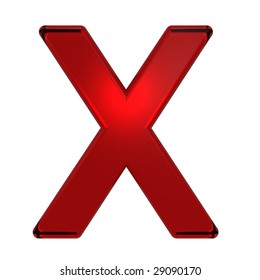 One Letter Ruby Alphabet Set Isolated Stock Illustration 29090170 ...