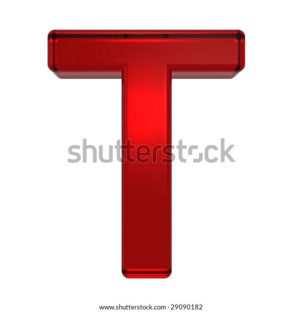 One Letter Ruby Alphabet Set Isolated Stock Illustration 29090182 ...