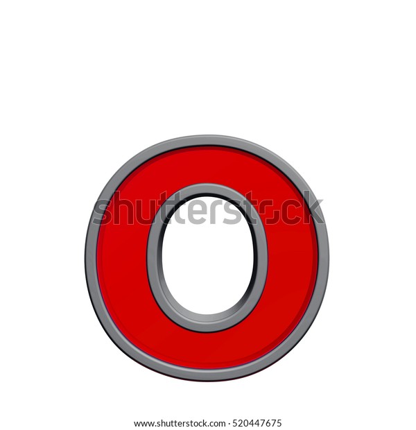 One Lower Case Letter Red Gray Stock Illustration 520447675 | Shutterstock