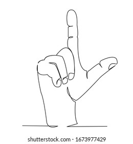 958 American sign language letter Stock Illustrations, Images & Vectors ...