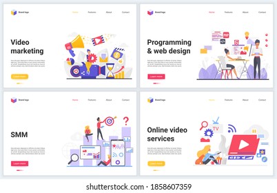 Online Web Services Technology Illustrations Creative Stock ...