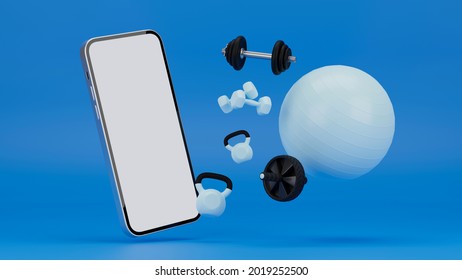 Online Workout Class Concept White Screen Stock Illustration 2019252500 ...