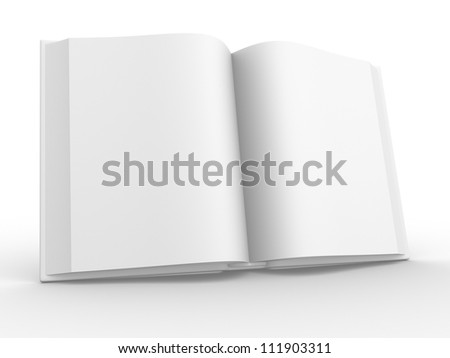 Open Book 3 D Render Stock Illustration 111903311 - Shutterstock