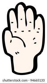 Open Hand Cartoon Stock Illustration 94665133 | Shutterstock