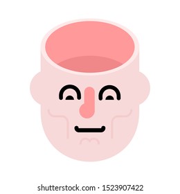 Open Head Empty Illustration Part Body Stock Illustration 1523907422 ...