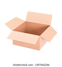 Cardboard Box Top View Stock Photo (Edit Now) 17131750