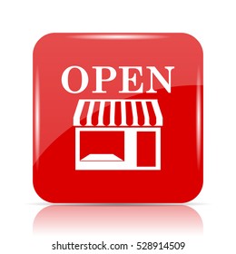Open Store Icon Open Store Website Stock Illustration 528914509 ...