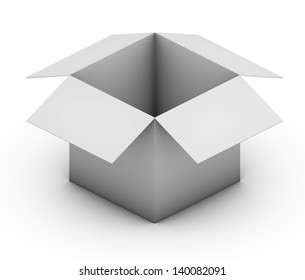 Open White Box Stock Illustration 140082091 | Shutterstock