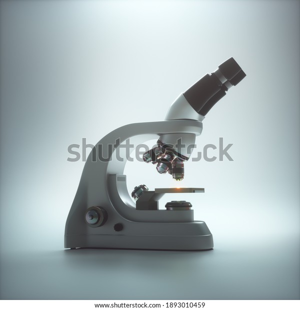 Optical Electron Microscope Laboratory Instrument Clipping Stock ...