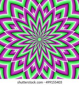 Optical Illusion Bitmap Background Purple Green Stock Illustration ...