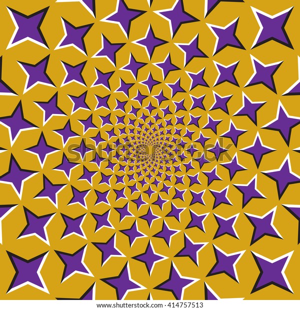 Optical Illusion Bitmap Background Purple Four Stock Illustration ...