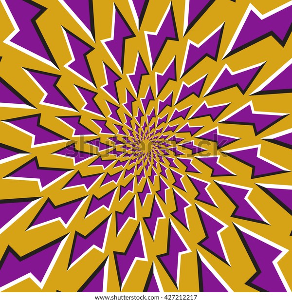 Optical Illusion Bitmap Background Purple Lightnings Stock Illustration ...