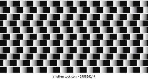 Optical Illusion Parallel Lines Made Black Stock Illustration 395926249 ...