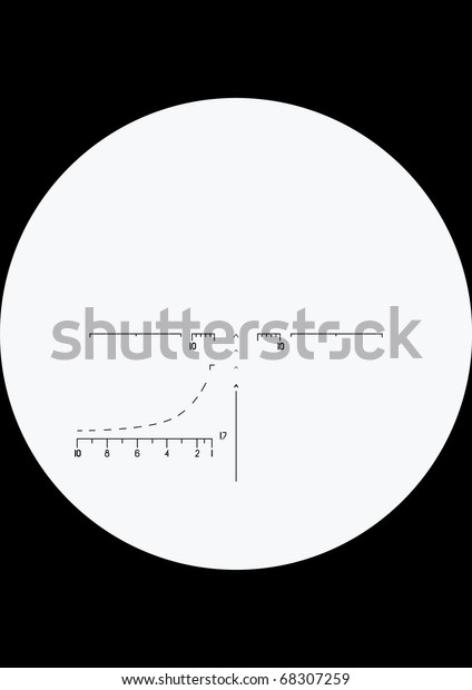 Optical Sight Rifle Grid Sighting Graphics Stock Illustration 68307259 ...