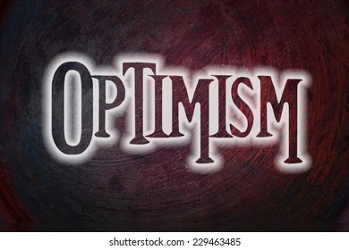 Optimism Concept Text On Background Stock Illustration 229463485 ...