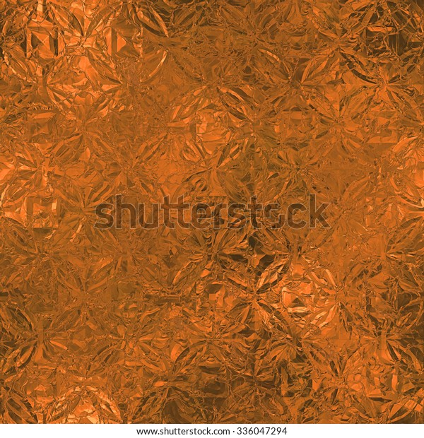 Orange Foil Seamless Tileable Background Hd Stock Illustration ...