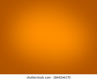 Orange Gradient Background Without Texture Stock Illustration ...
