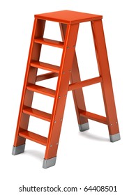 Orange Ladder Stock Illustration 64408501 | Shutterstock