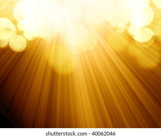 Orange Spotlight Some Rays On Stock Illustration 40062046 | Shutterstock