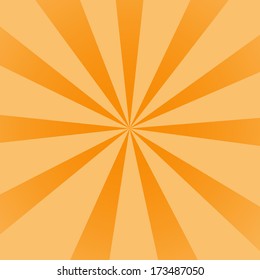 Orange Sun Rays Background Stock Illustration 173487050 | Shutterstock