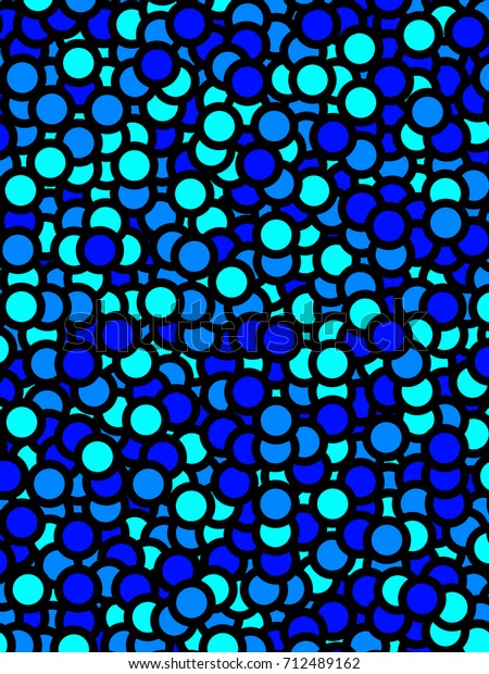 Orbs Backgrounds Flat Pattern Modern Design Stock Illustration ...