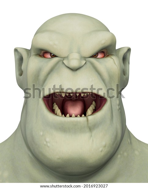 Orc Cartoon Doing Funny Dance 3d Stock Illustration 2016923027 ...