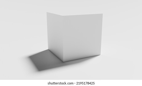 Ordinary 3d White Cube White Background Stock Illustration 2195178425 ...