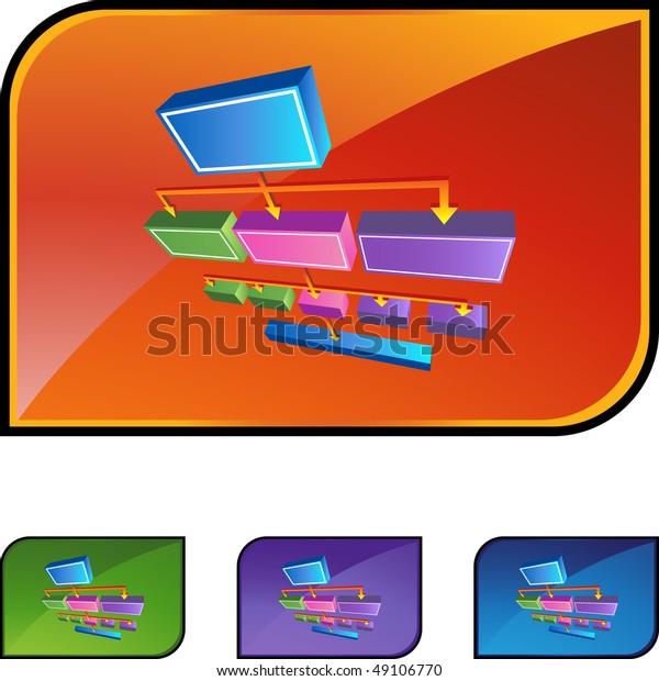 Org Chart Stock Illustration 49106770 | Shutterstock