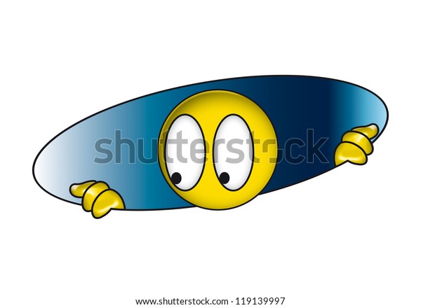Original Funny Puppet White Background Stock Illustration 119139997 ...