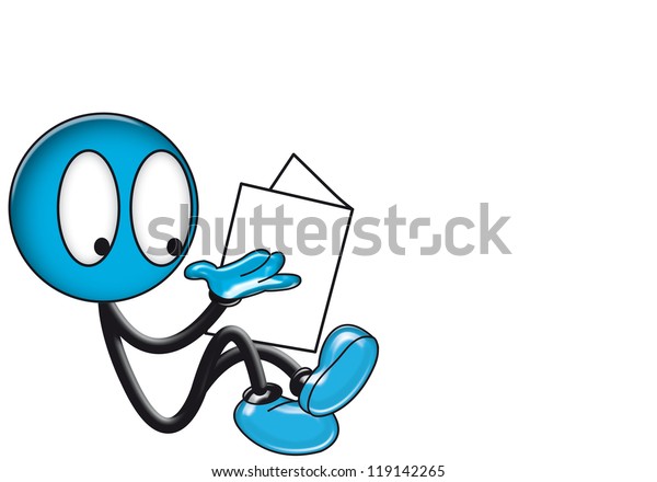 Original Funny Puppet White Background Stock Illustration 119142265 ...