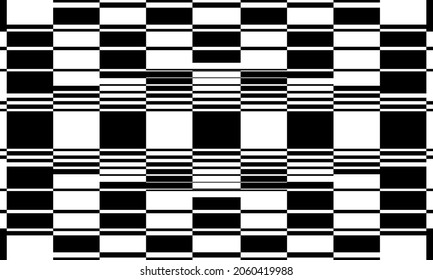 Original Monochrome Wallpaper Charming Pattern Op Stock Illustration ...