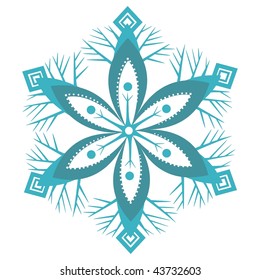 Original Snowflake Stock Illustration 43732603 | Shutterstock