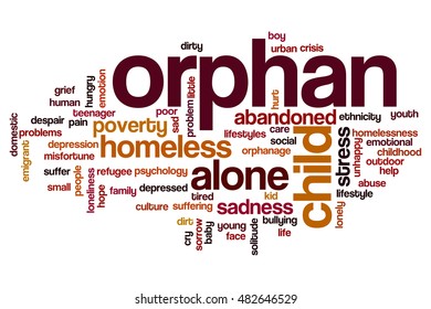 Orphan Word Cloud Concept Stock Illustration 482646529 | Shutterstock