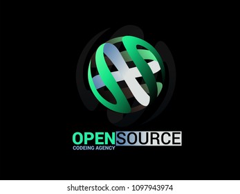 Os Logo Combination Stock Illustration 1097943974 | Shutterstock
