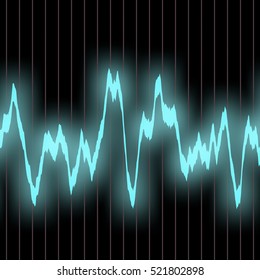 Oscilloscope Wave Chart Image Stock Illustration 521802898 | Shutterstock