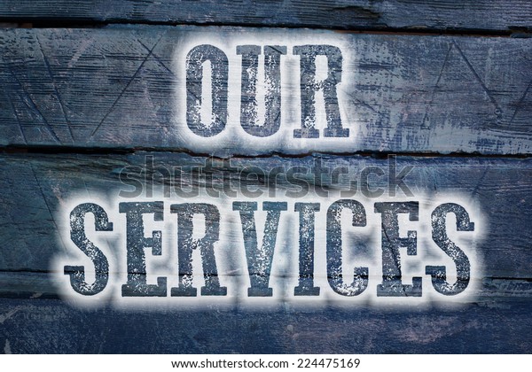 Our Services Concept Text On Background Stock Illustration 224475169 ...