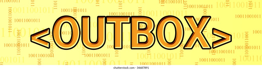 Outbox Stock Illustration 34687891 | Shutterstock