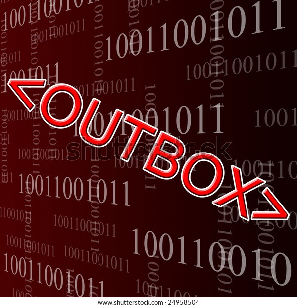 Outbox Stock Illustration 24958504 | Shutterstock