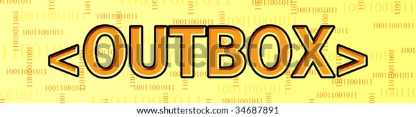 Outbox Stock Illustration 34687891 | Shutterstock