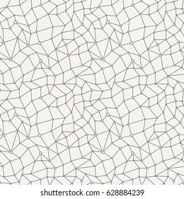 Outline Polygon Seamless Pattern Digital Surface Stock Illustration ...