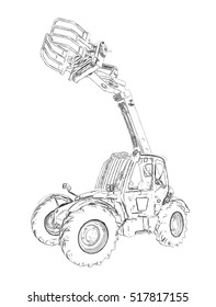 1,412 Telescopic handler Images, Stock Photos & Vectors | Shutterstock