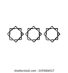 Over Lapping Rectangle Shapes Create Repetition Stock Illustration ...