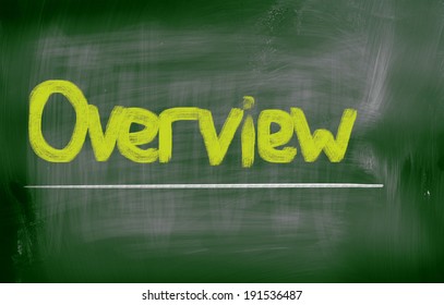 Overview Concept Stock Illustration 191536487 | Shutterstock