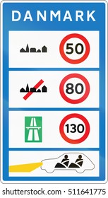 Vektor Stok Ukraine National Speed Limits Border Crossings (Tanpa ...