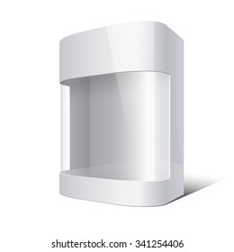 Package Box Rounded Corners Transparent Plastic Stock Illustration ...
