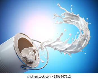 Paint Splash Form Question Mark Paint Stock Illustration 1506347612