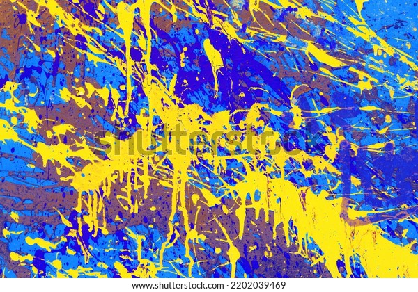 Paint Splash Texture Random Paint Mix Stock Illustration 2202039469 ...